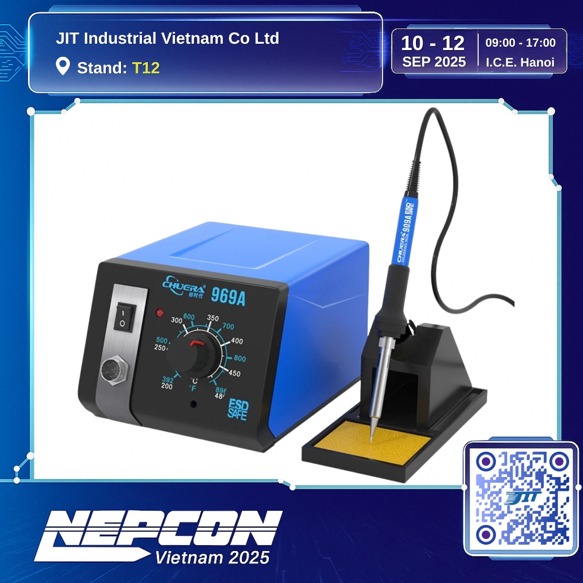 969A High-Precision Soldering Stations - JIT Industrial Asia Pte Ltd