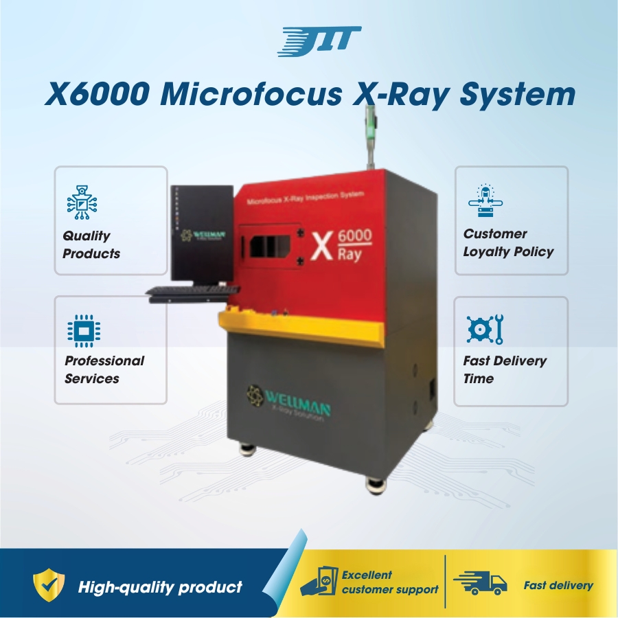 X6000 Microfocus X-Ray Inspection System - JIT Industrial Asia Pte Ltd